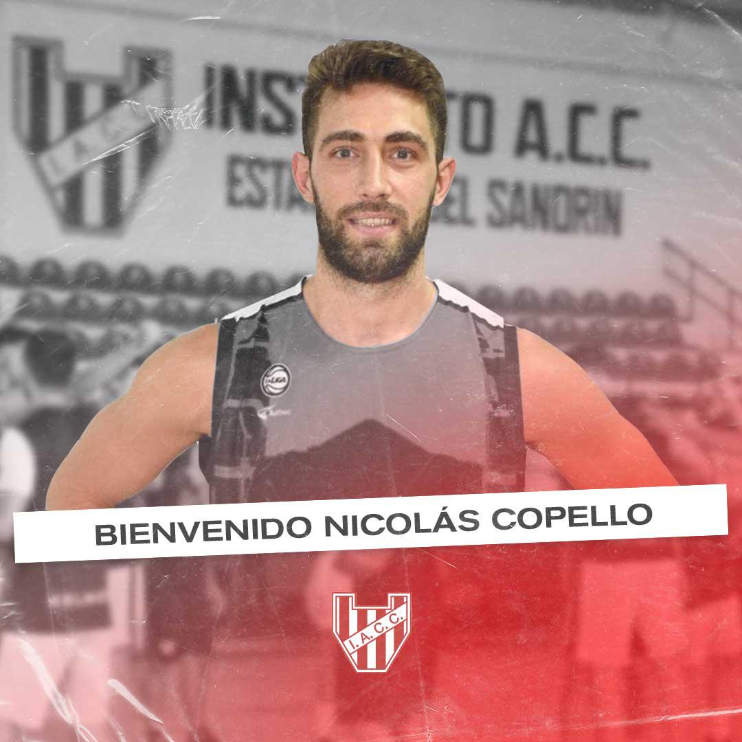 Instituto Atlético Central Córdoba - IACC - Nico Copello llega a Instituto